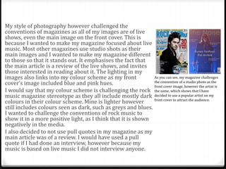 magazine evaluation | PPT