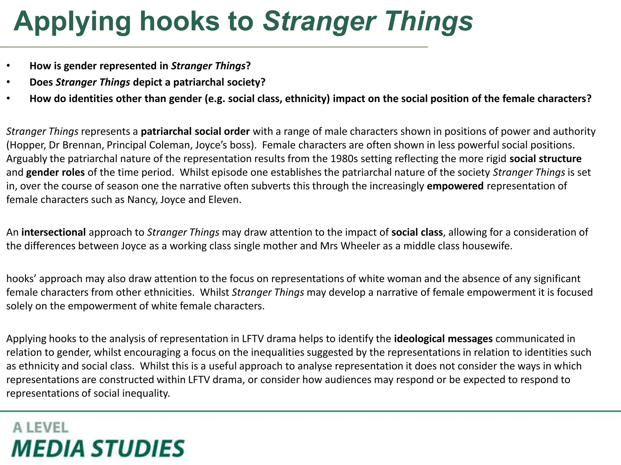 EVALUATION POWERPOINT - STRANGER THINGS.pptx