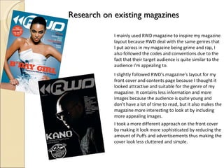 Final magazine evaluation presentation | PPT