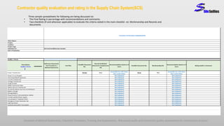 Evaluation and Rating program for Construction Quality and Task ...