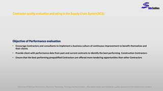 Evaluation and Rating program for Construction Quality and Task ...
