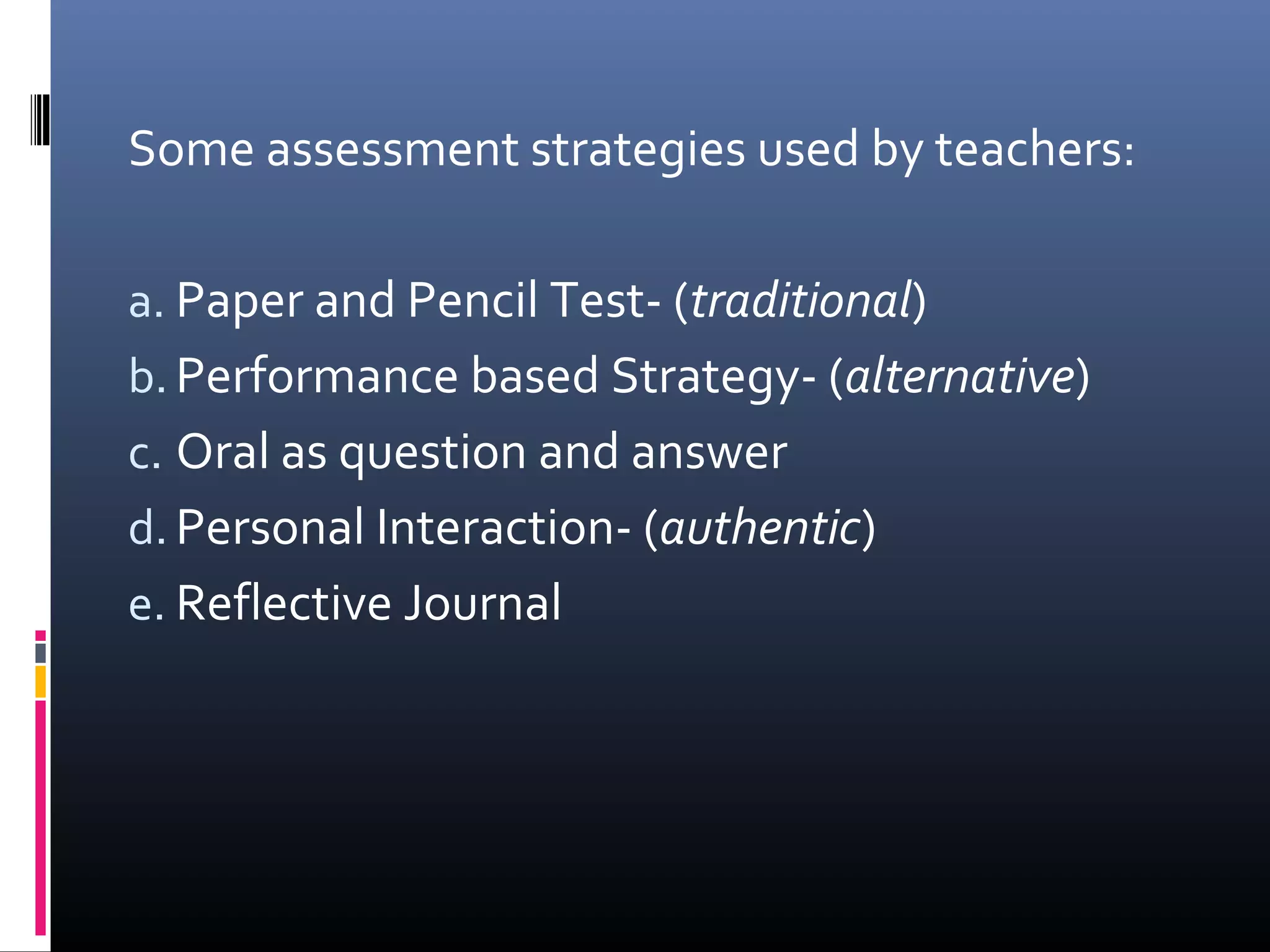 Evaluation Protocols Ppt Educational Assessment Education