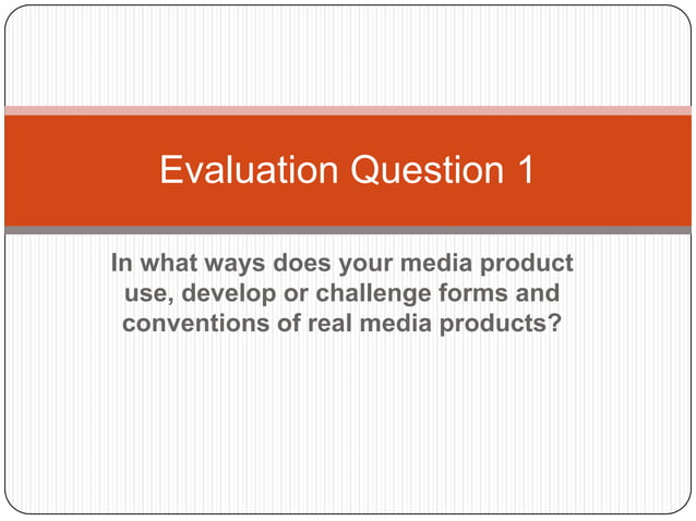 Evaluation q1 | PPT