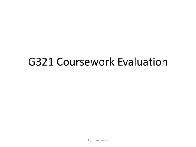 Evaluation q1 | PPT