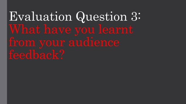 Evaluation q3 complete | PPT