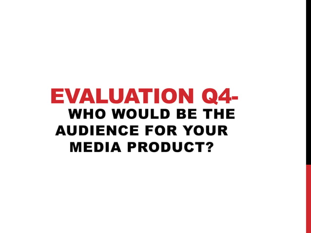 Evaluation q4 | PPT