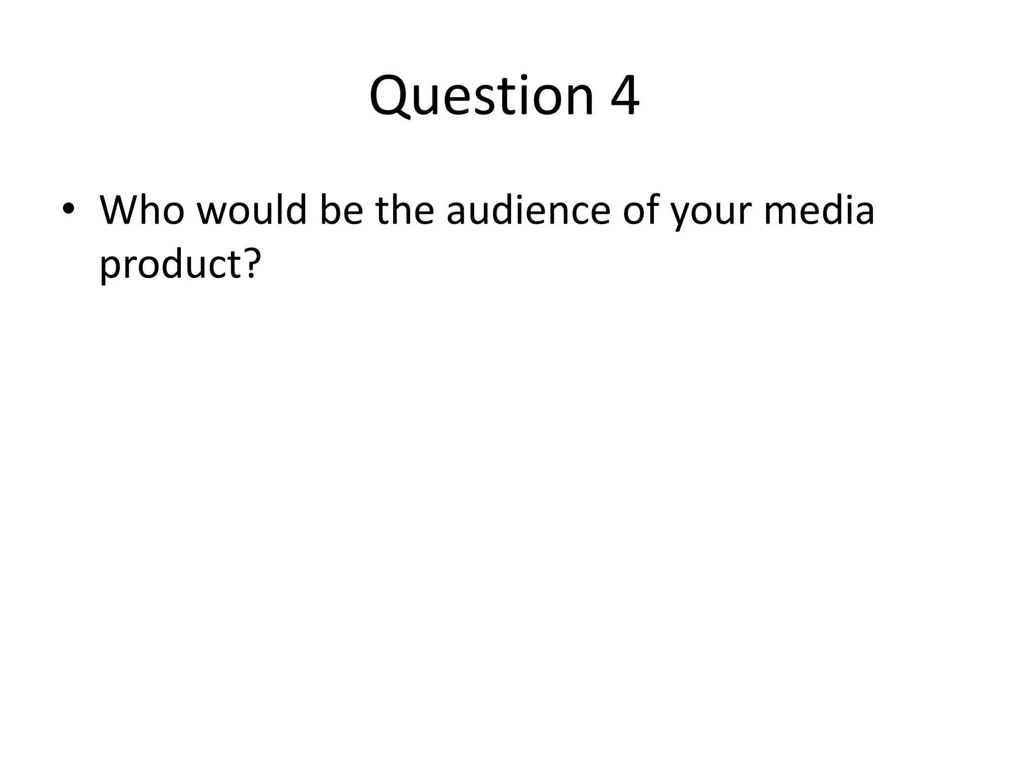 Evaluation q4 and q5 presentation rachel black | PPT