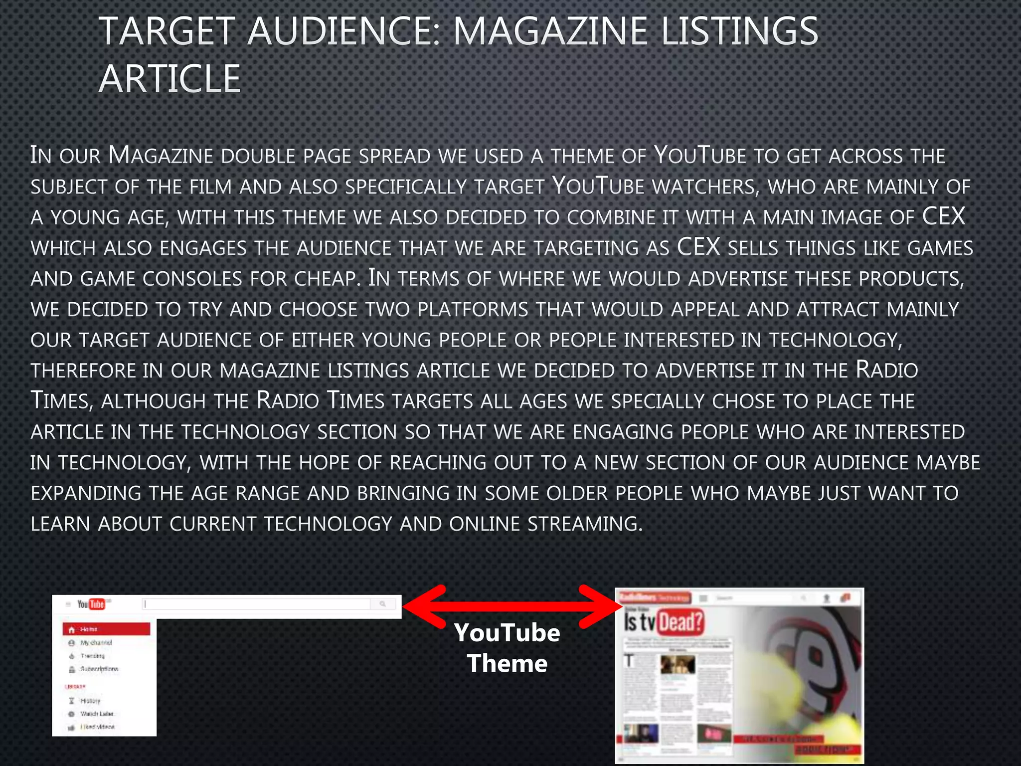 Evaluation question 2 | PPTX | Documentary | Genres