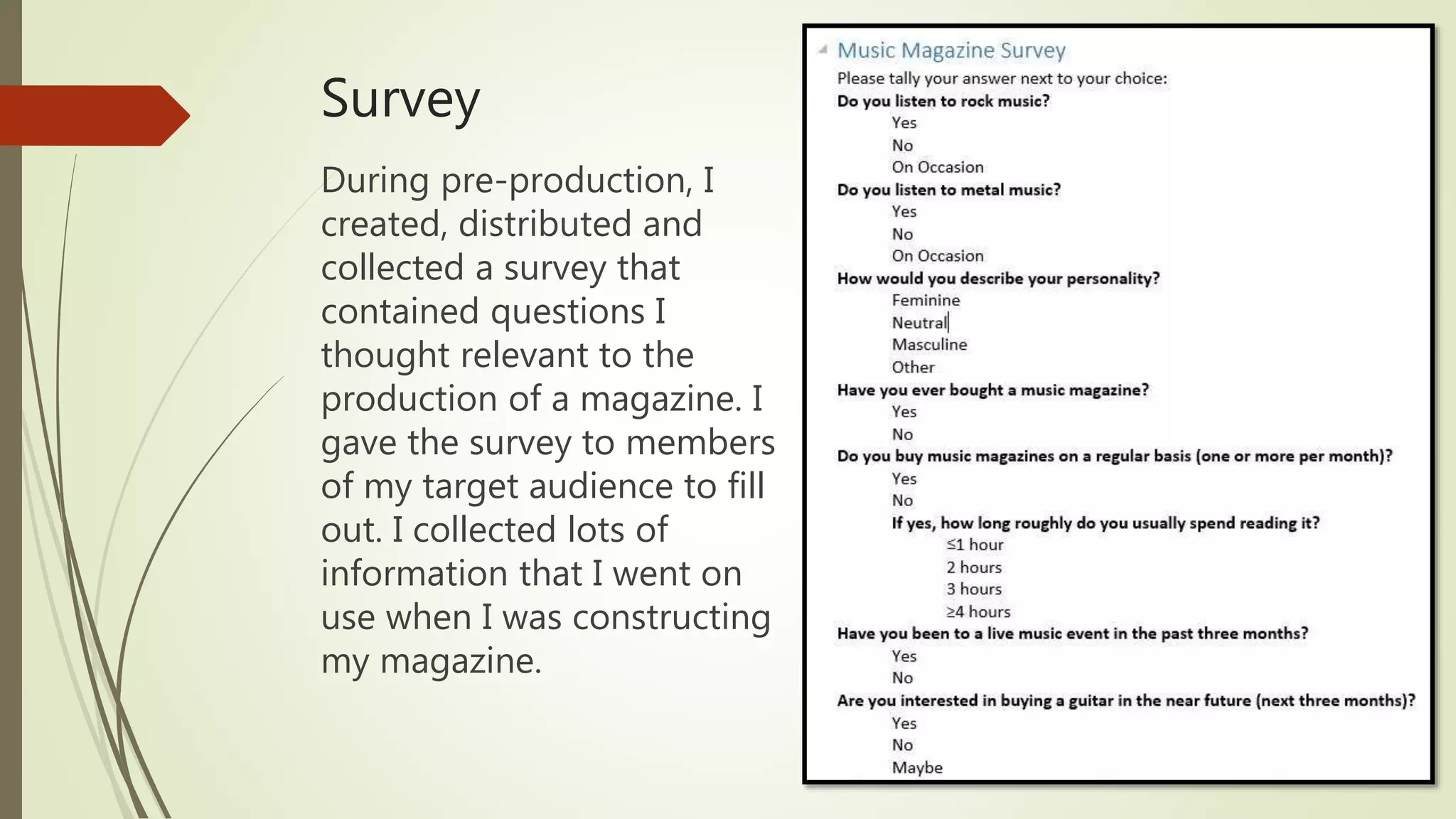 Evaluation Question 5 | PPT