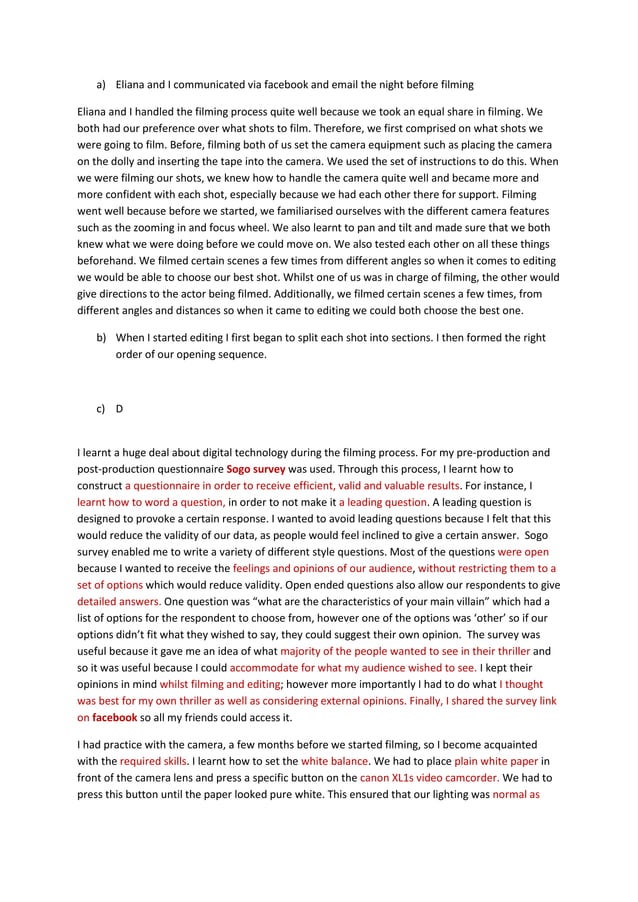 Evaluation question 6 | PDF