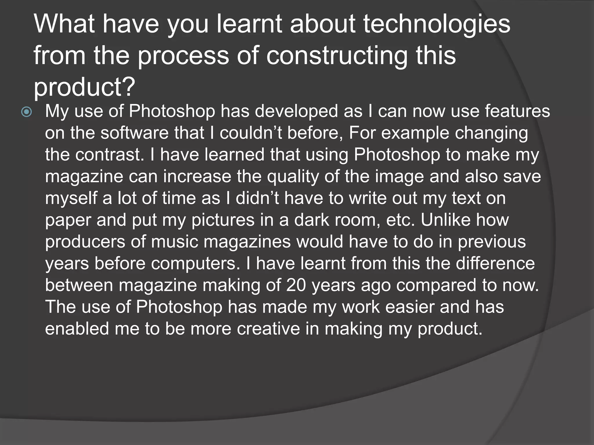 Evaluation question 6 | PPTX