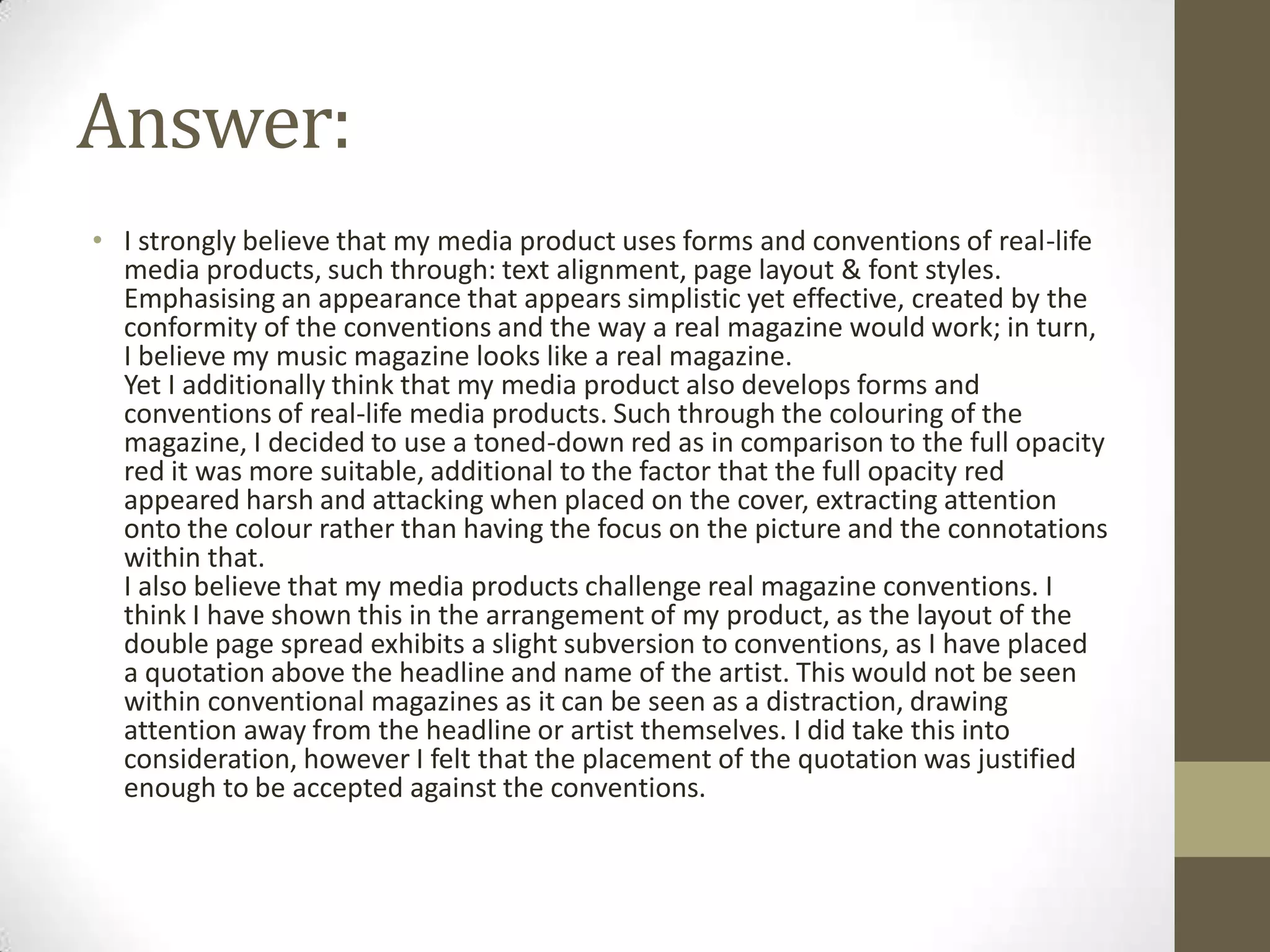 Evaluation question one | PPTX