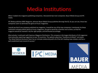 Evaluation section 2 | PPTX | Hip Hop Music | Music