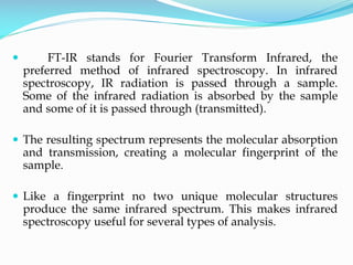 FTIR | PPTX