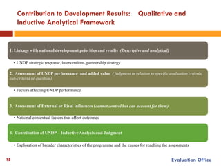 Evaluations for development effectiveness | PDF
