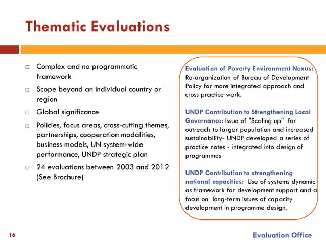 Evaluations for development effectiveness | PDF | Business | Business and Finance