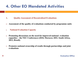 Evaluations for development effectiveness | PDF