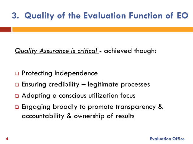 Evaluations for development effectiveness | PDF | Business | Business and Finance