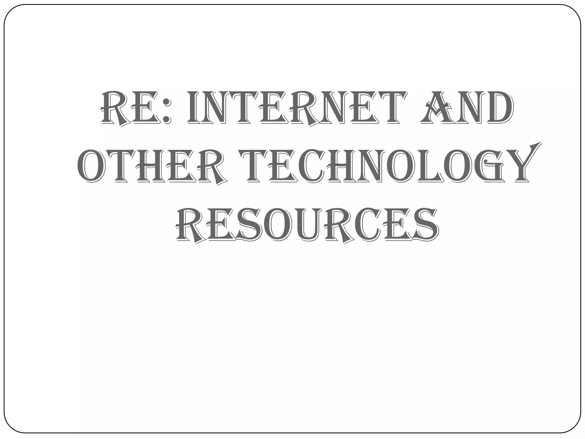 Strategies for evaluating/assessing internet/technology. | PPT