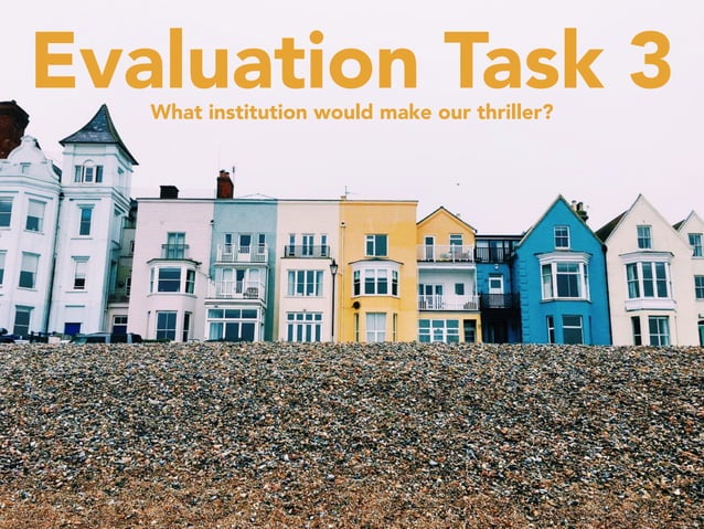 Evaluation task 3 | PPT