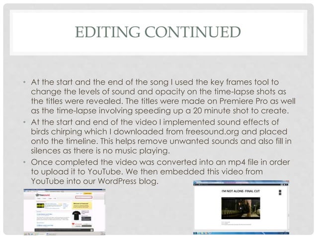 Evaluation task 4 | PPT