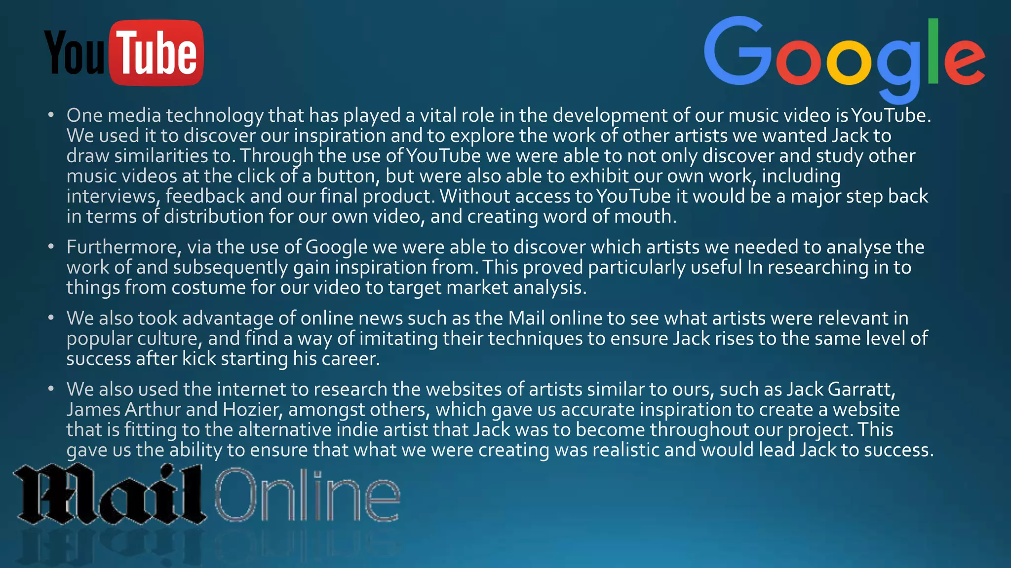 Evaluation task 4 | PPTX | Cameras and Camcorders | Consumer Electronics