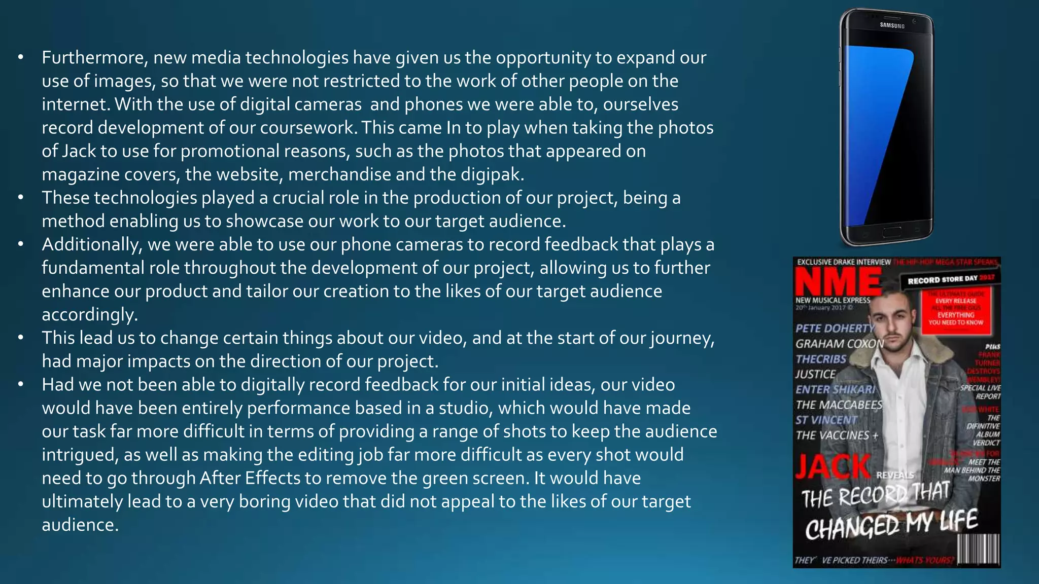 Evaluation task 4 | PPTX | Cameras and Camcorders | Consumer Electronics