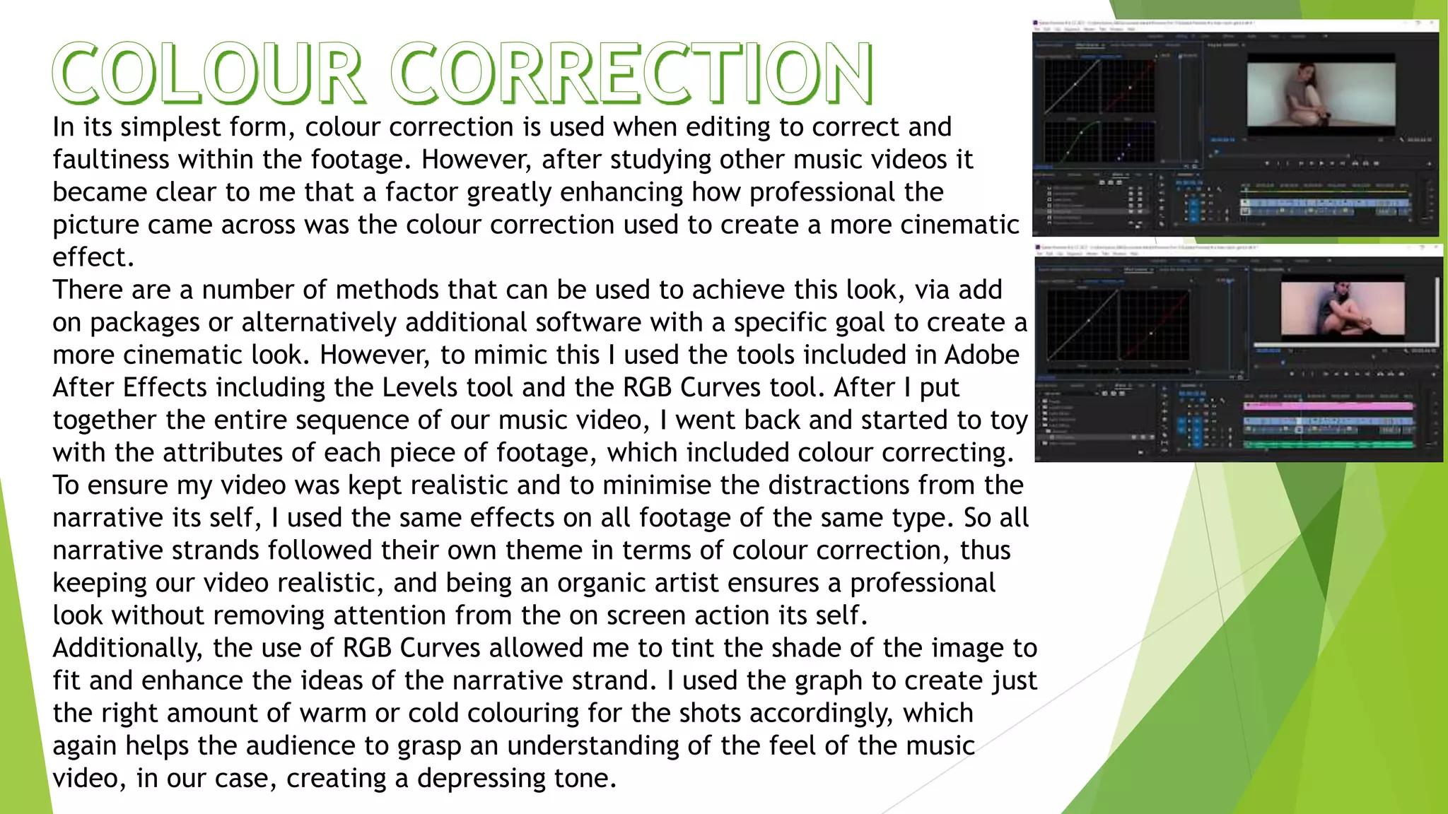 Evaluation task 4 - Editing | PPT