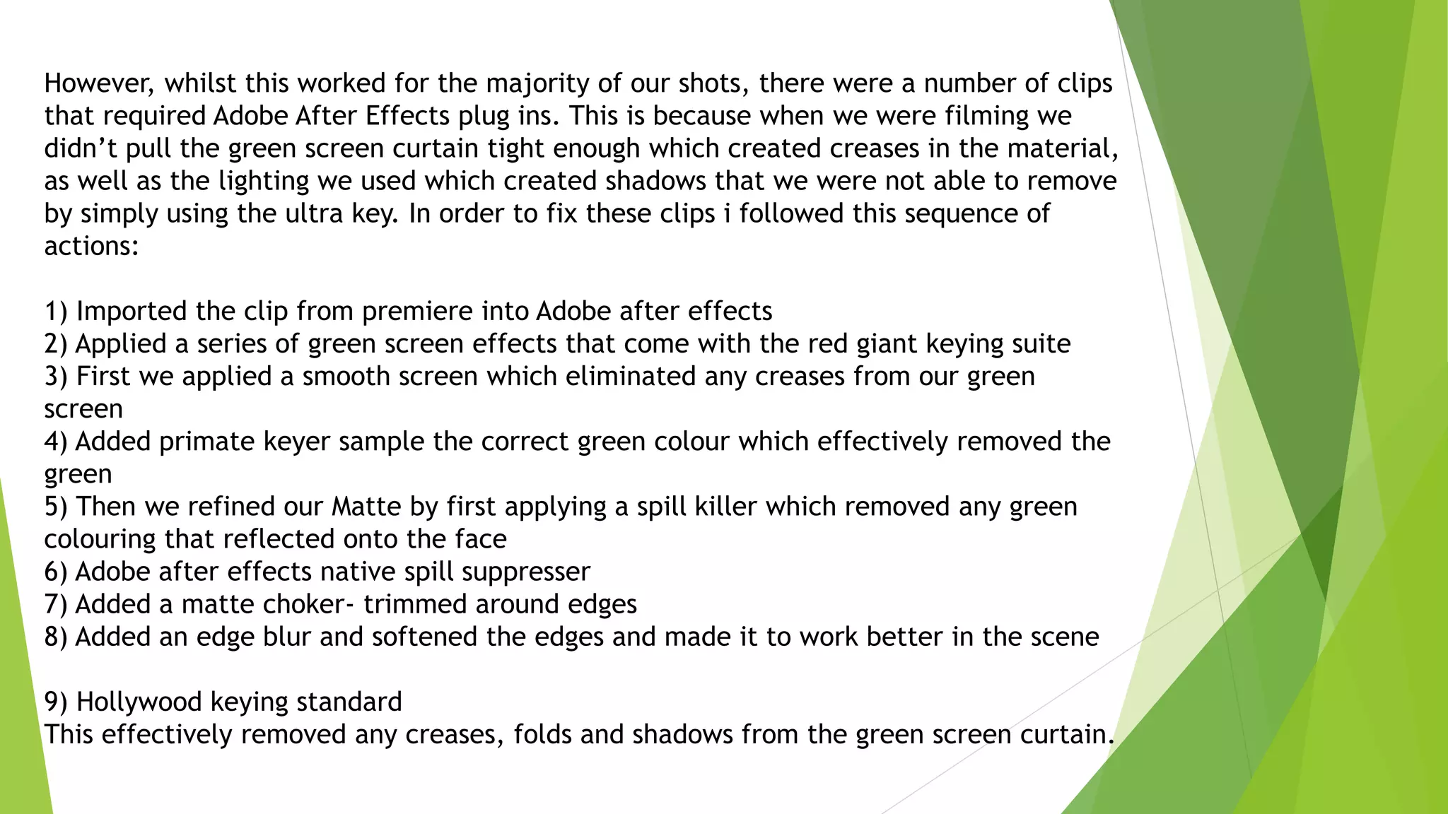 Evaluation task 4 - Editing | PPT