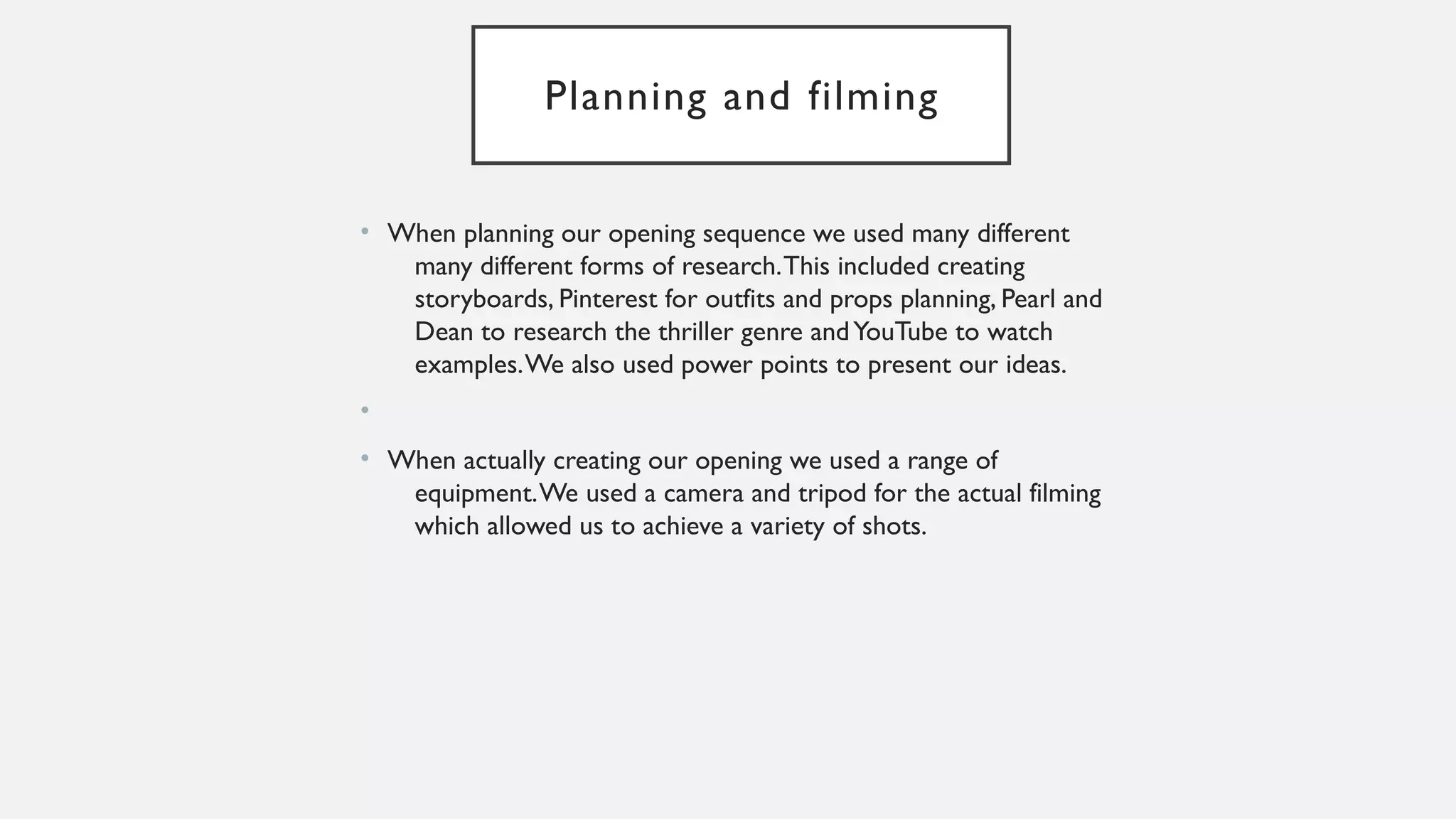 Evaluation Task 6 Ppt
