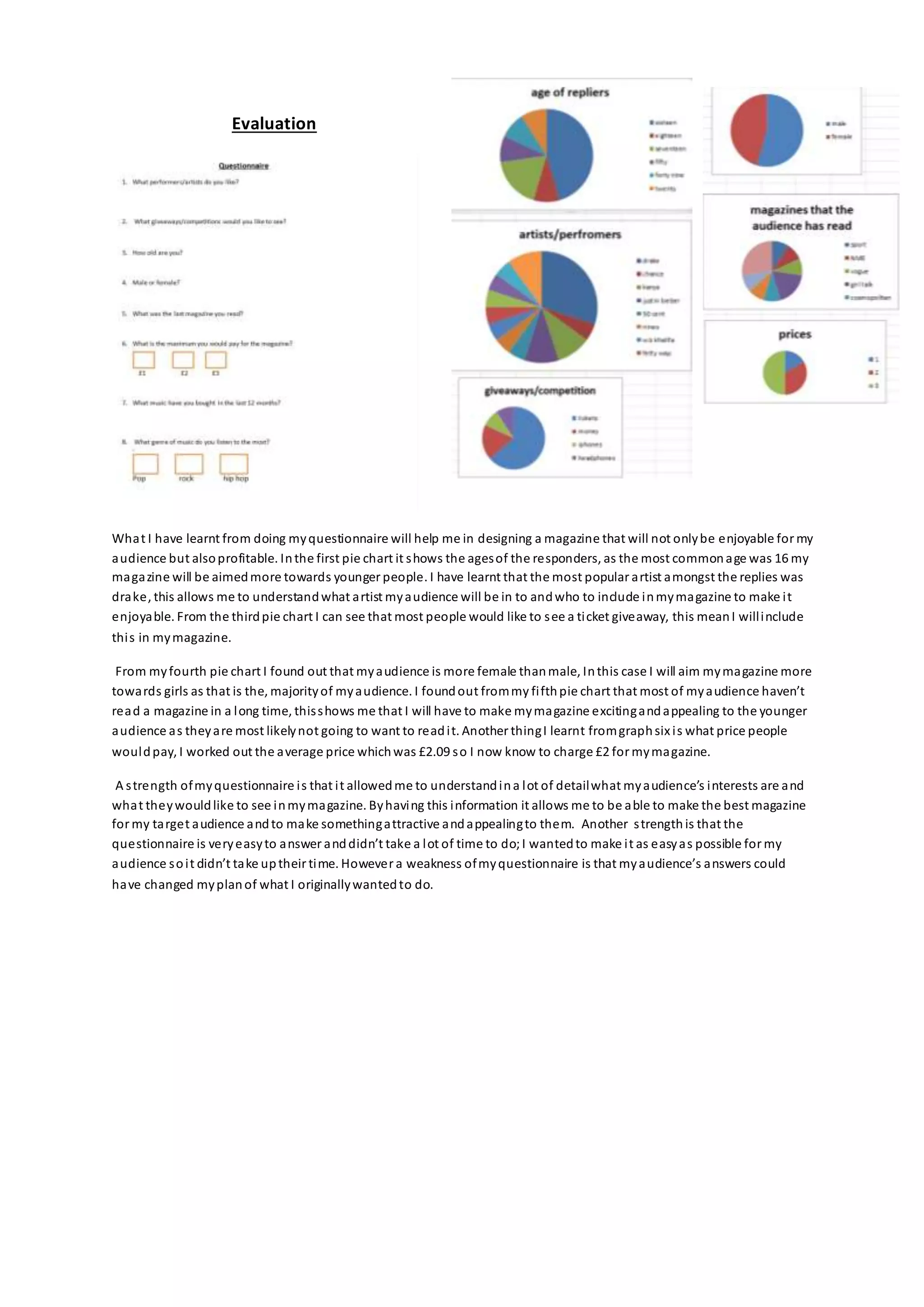 Evaluation task 7 | PDF
