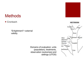 Evaluation theory tree | PPTX