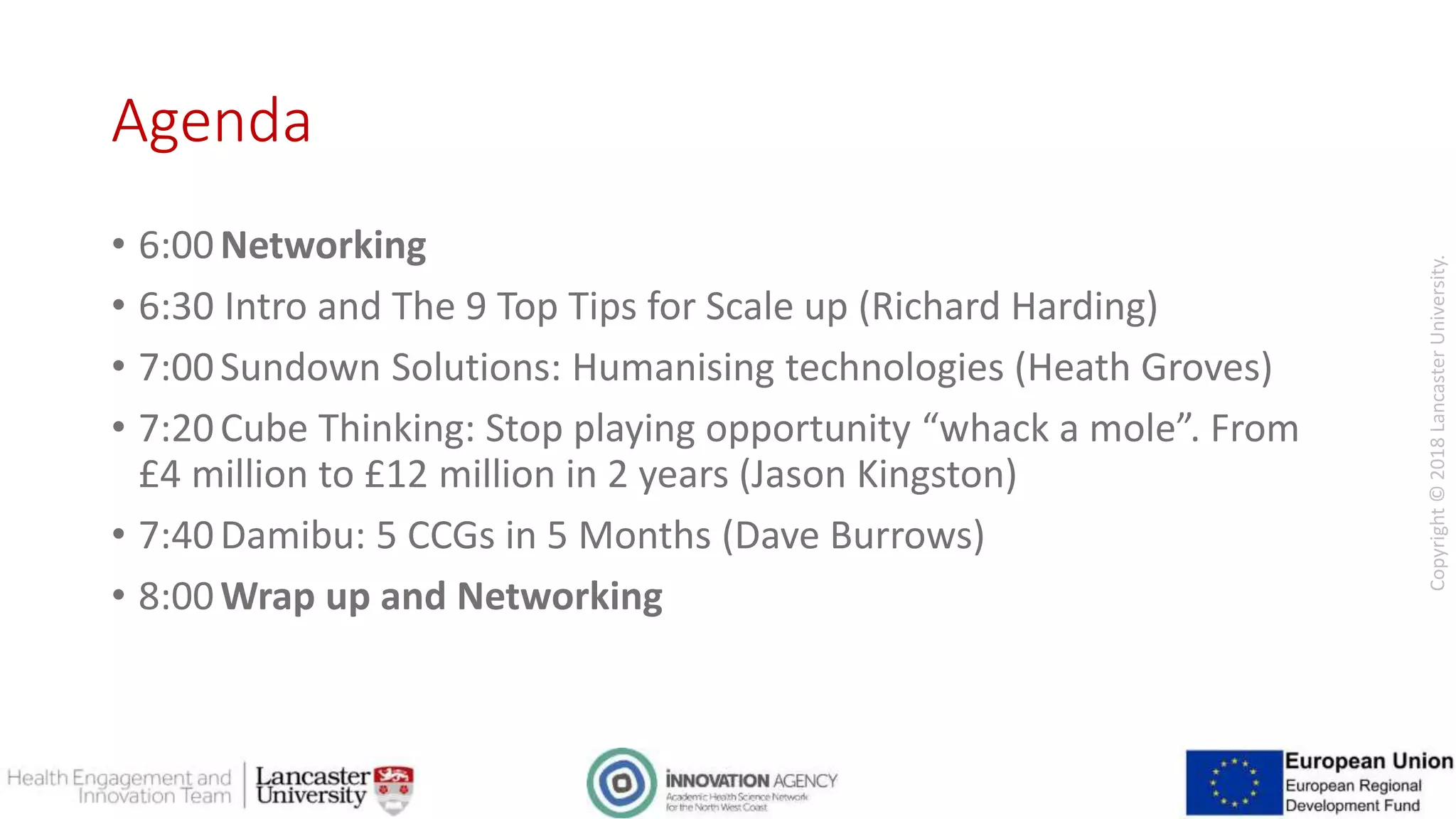 Lancashire SME workshop - evaluation to invoice | PPT | Free Download