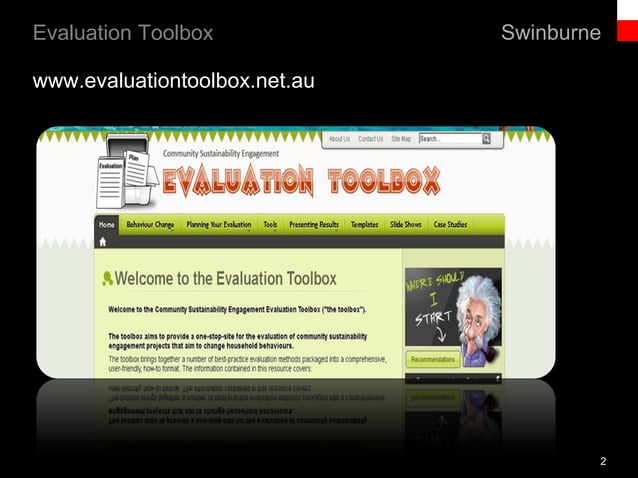 Evaluation toobox | PDF
