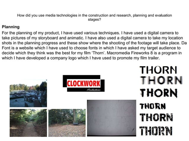 Evaluation trailer | PPT