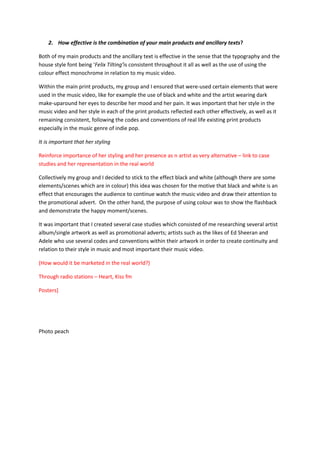 Evaluation write up | DOCX