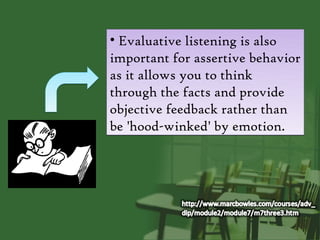 Evaluative listening | PPT
