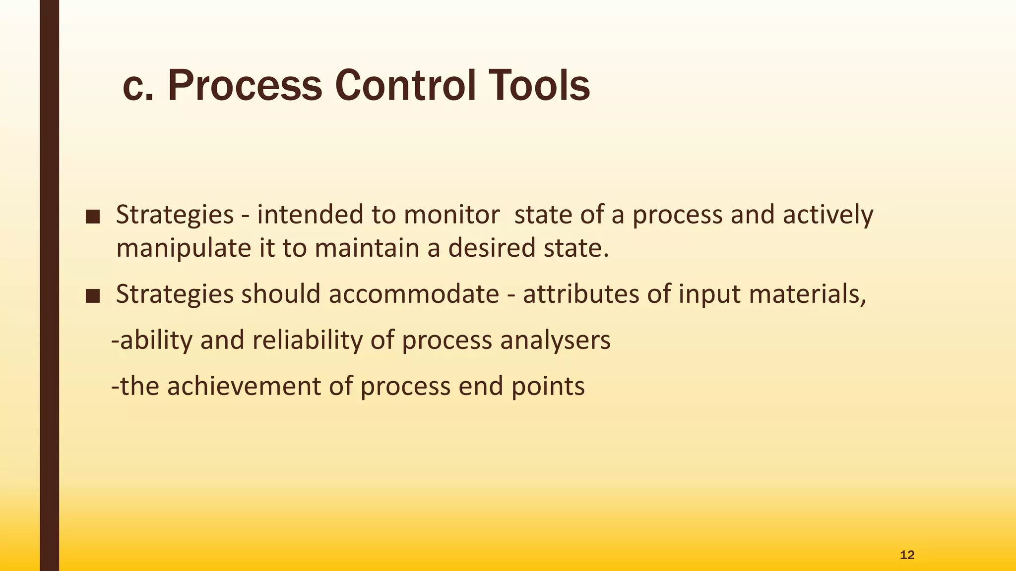 Process Analytical Technology (PAT) | PPTX