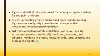 Process Analytical Technology (PAT) | PPTX