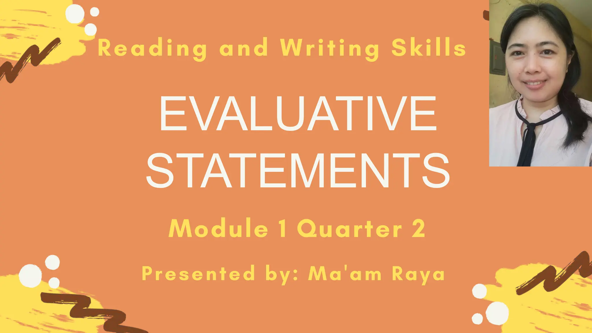Reading & Writing Evaluative Statements | PPTX