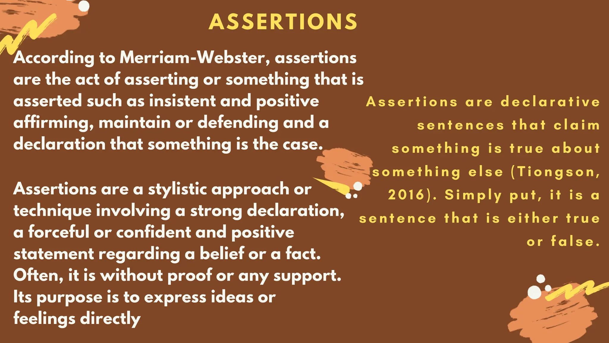 Reading & Writing Evaluative Statements | PPTX