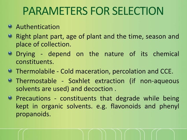 Different Extraction methods, evaluatory ppt.pptx