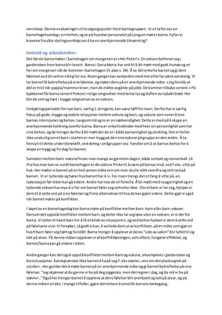 Evaluering utøve anerkjennende kommunikasjon | PDF