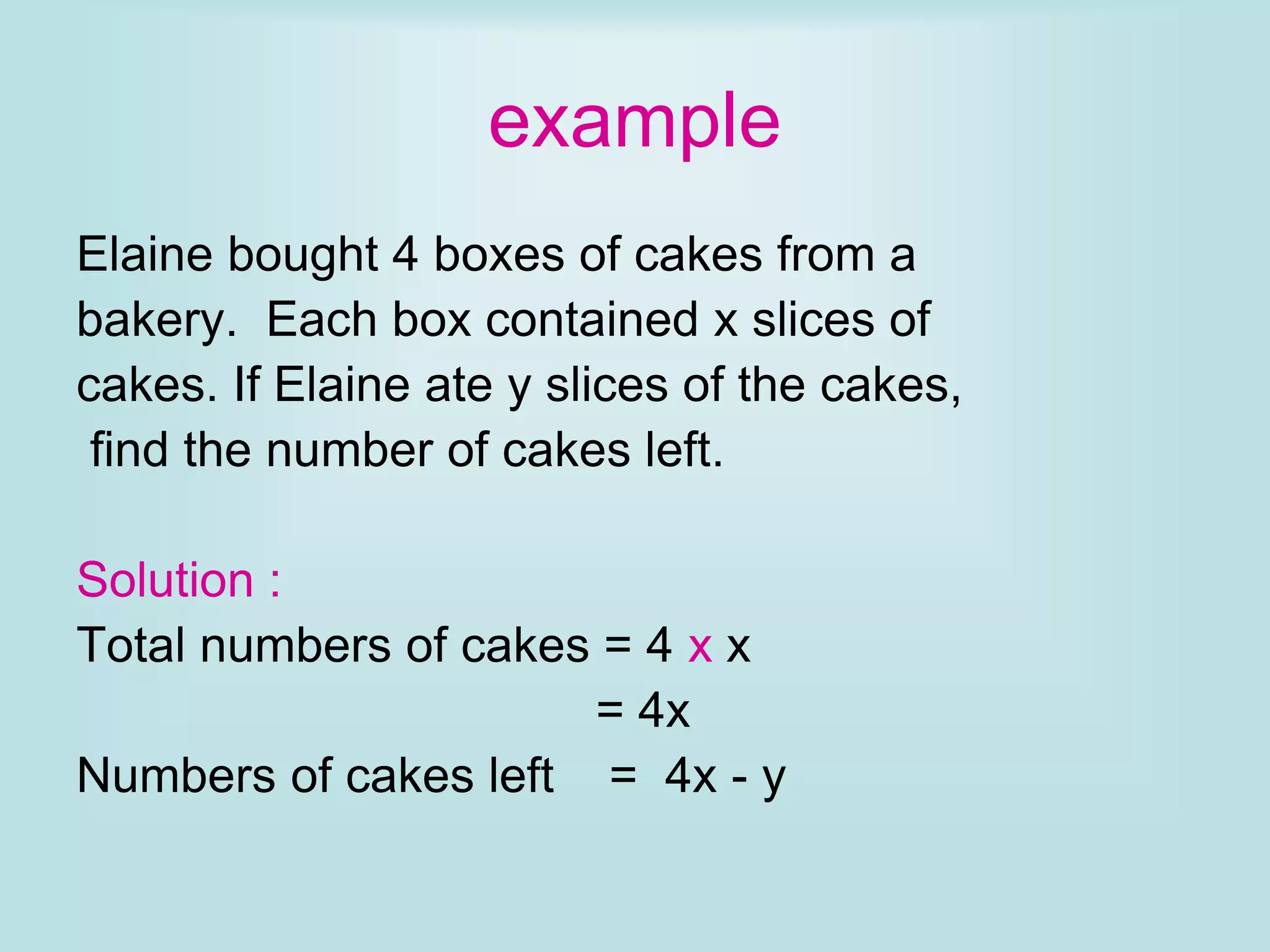 Evalutating alg. expressions | PPT