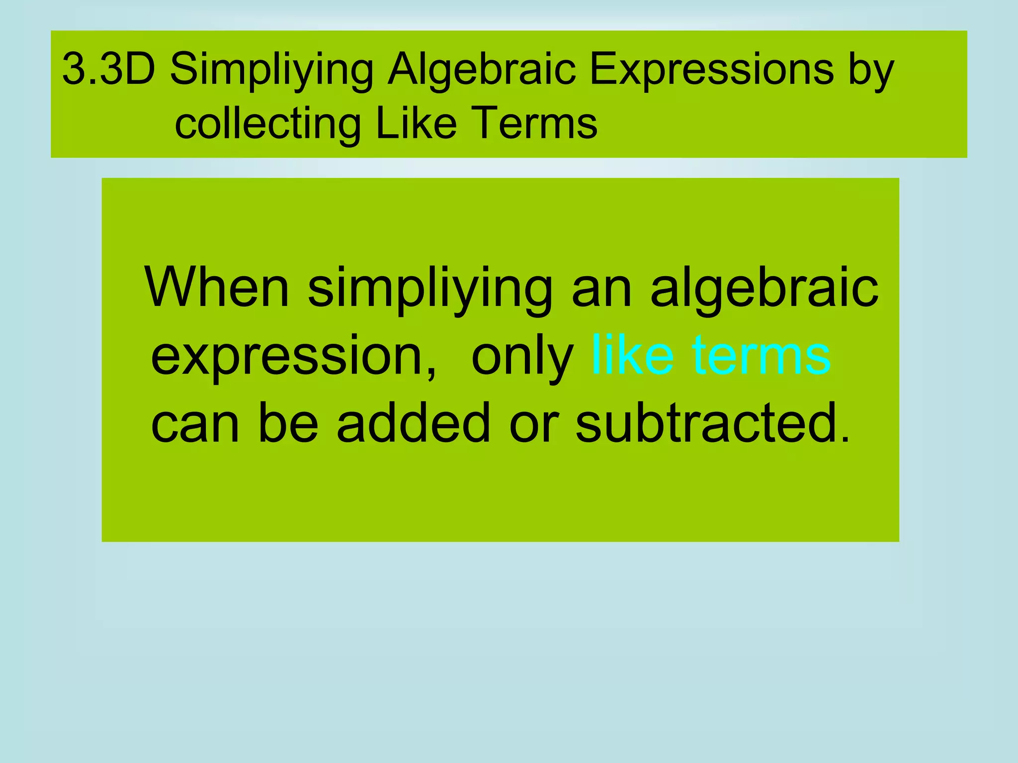 Evalutating alg. expressions | PPT