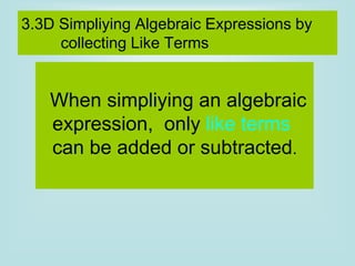 Evalutating alg. expressions | PPT