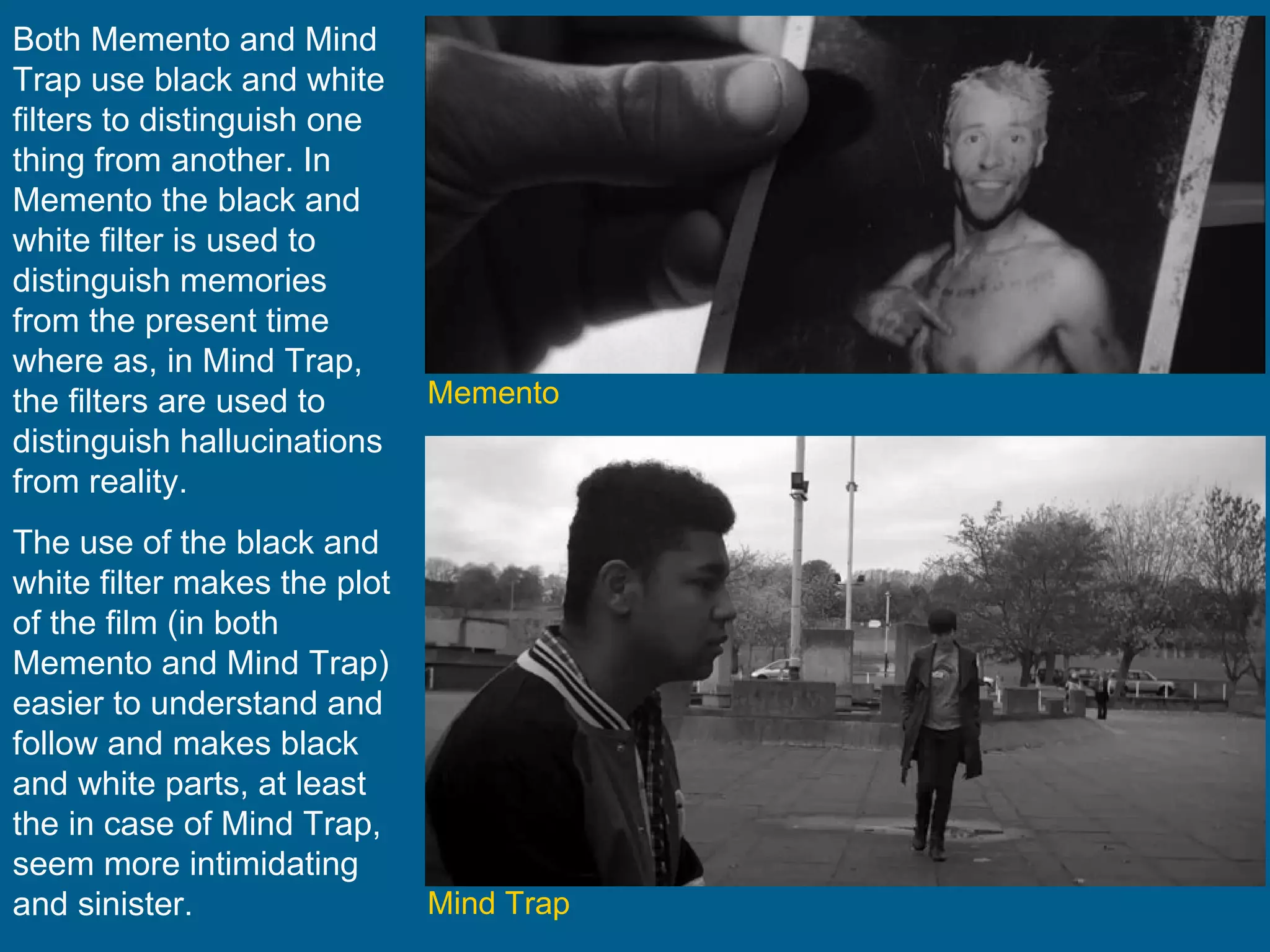 Mind Trap - Evaluation Question1 | PPT