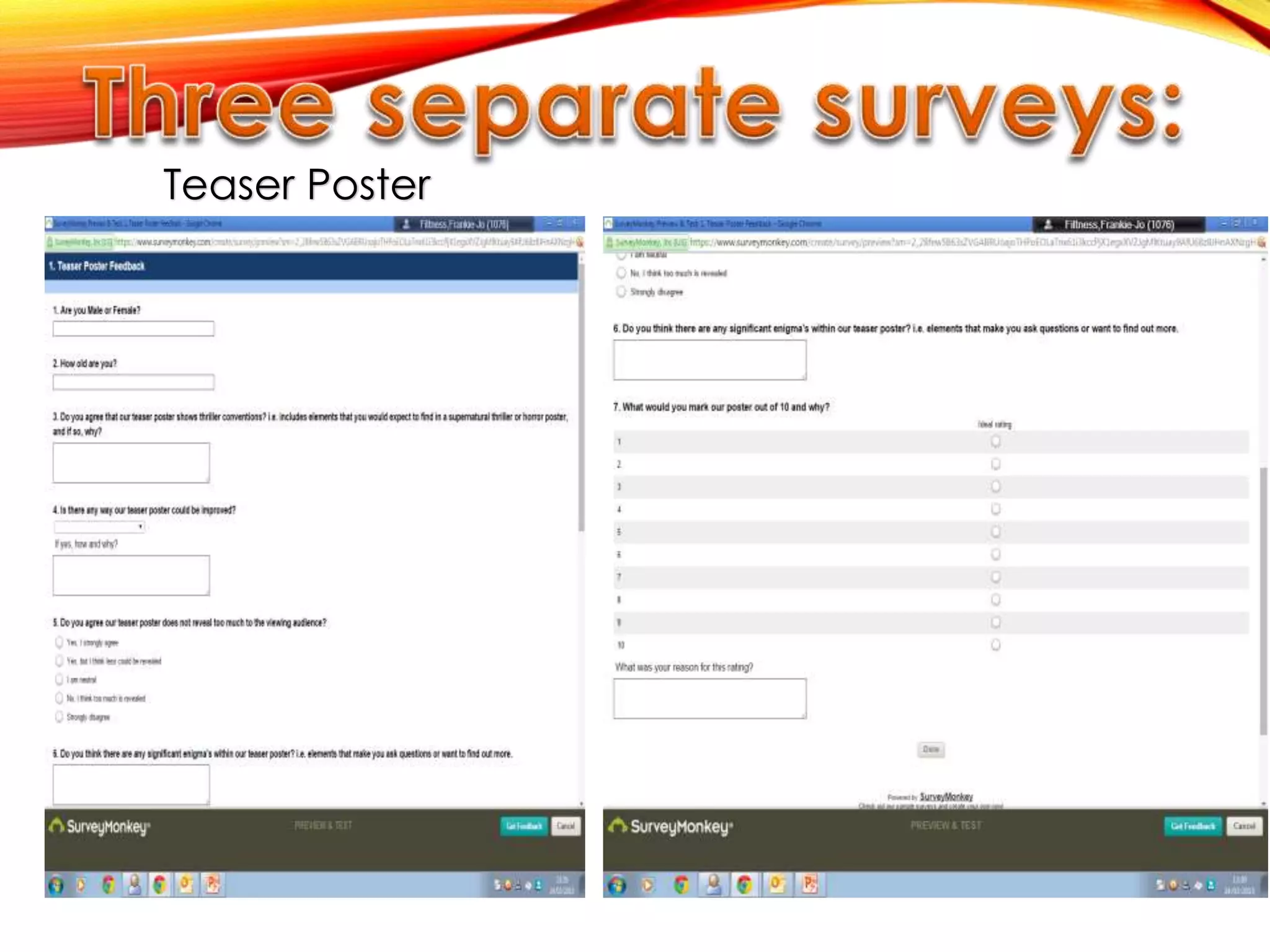 Evalutation question 3 | PPT