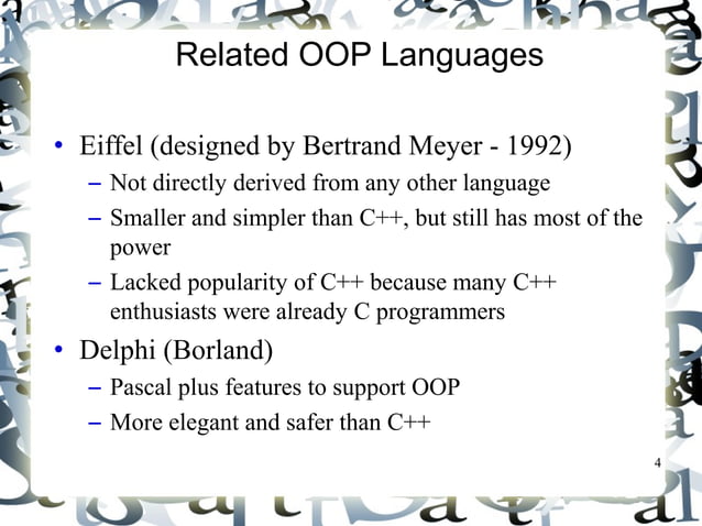 Evalution about programming language part 1 | PPT | Programming Languages | Computing