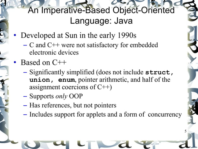 Evalution about programming language part 1 | PPT | Programming Languages | Computing